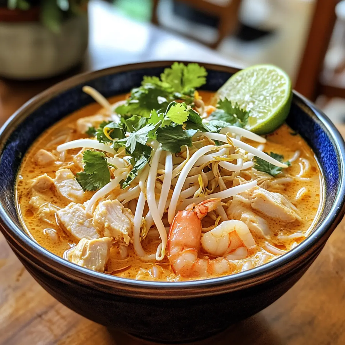 Heavenly Coconut Curry Soup with Rice Noodles to Savor – Propertastyfood