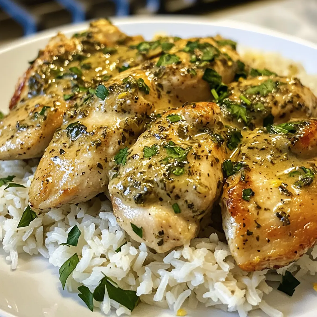 Delicious Herb Chicken & Basmati Rice for Cozy Nights – Propertastyfood