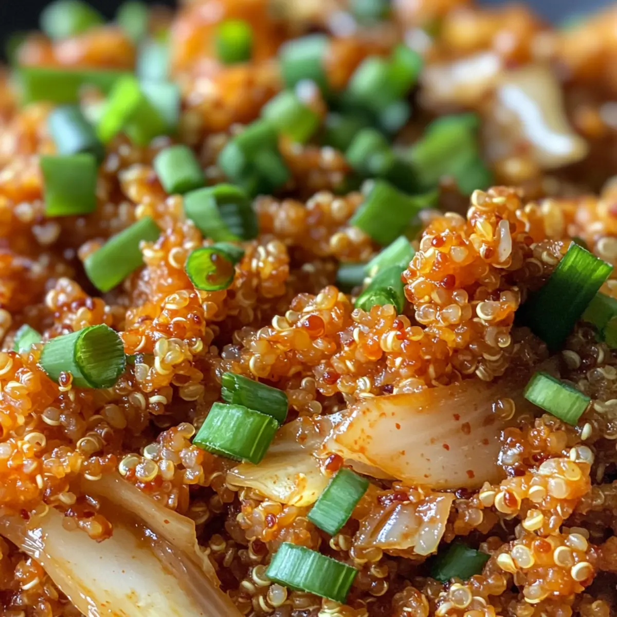 Quick & Easy 5-Ingredient Kimchi Fried Quinoa Recipe – Propertastyfood