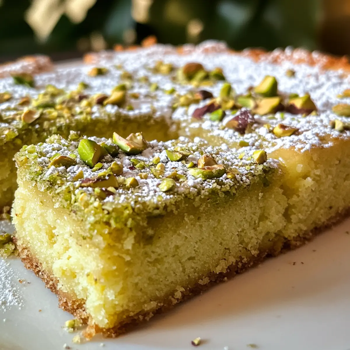 Heavenly Buttery Pistachio Gooey Butter Cake Delight – Propertastyfood