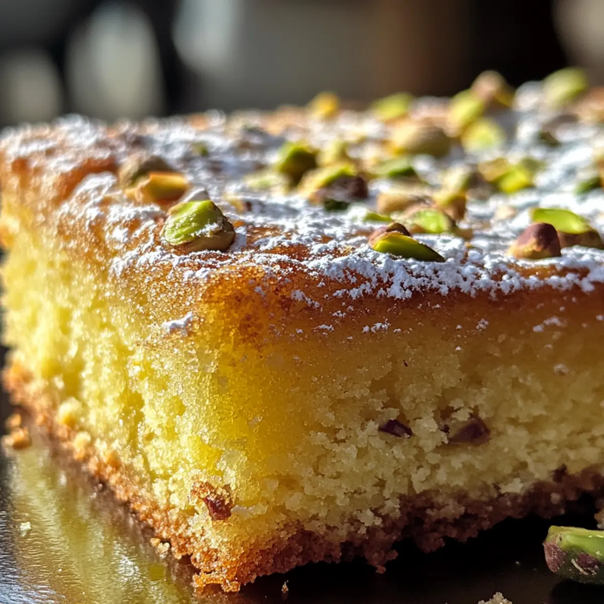 Heavenly Buttery Pistachio Gooey Butter Cake Delight – Propertastyfood